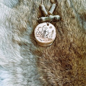 Sami Shaman Necklace Pagan, Norse, Lapland, Ethnic, Goddess, Natural ...