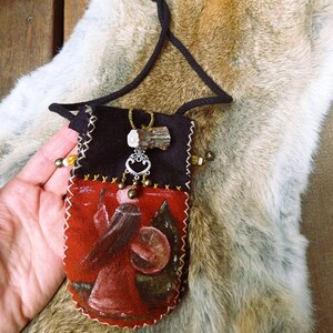 Sami Shaman Medicine Bag Wool Pouch Norse Shaman Medicine Bag - Etsy