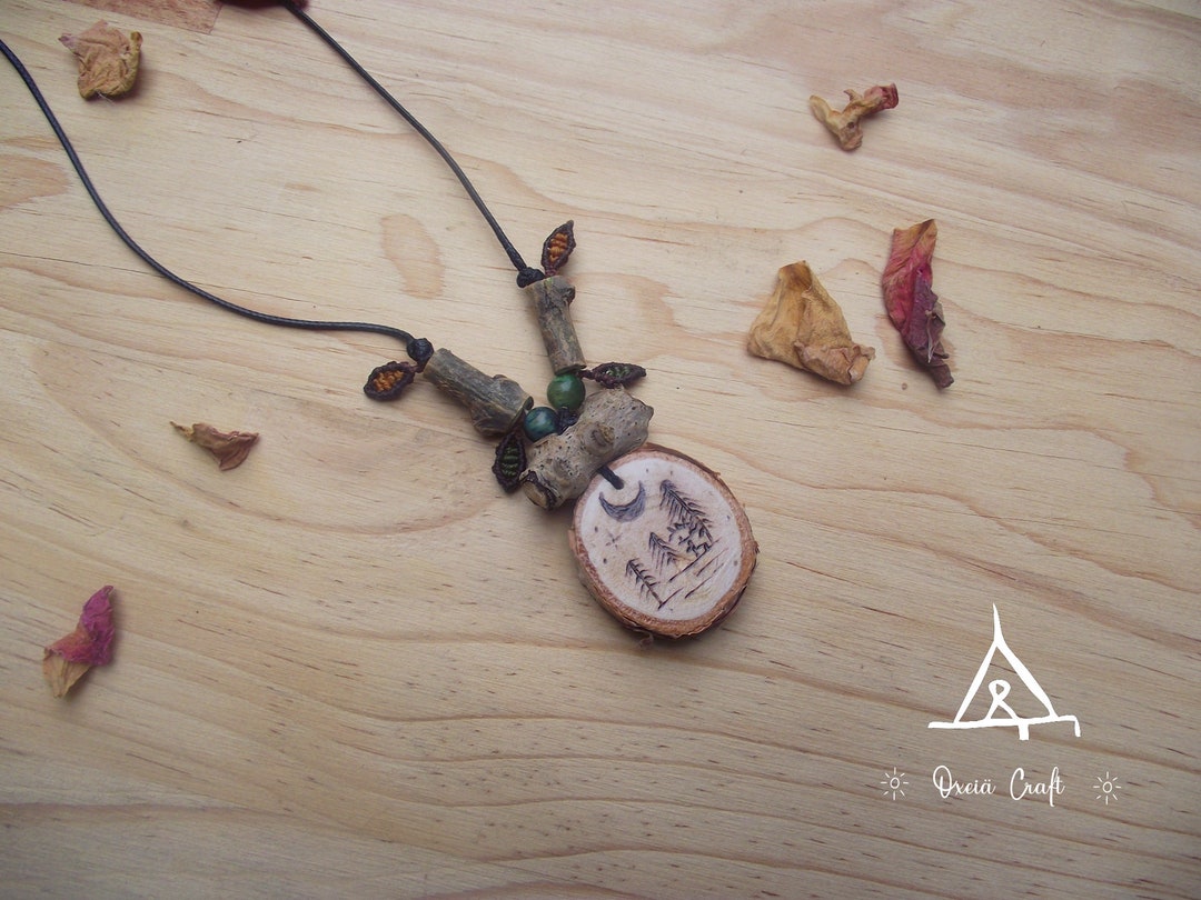 Sami Shaman Necklace -the Reindeer in the Forest- Sami,lapland ,natural ...
