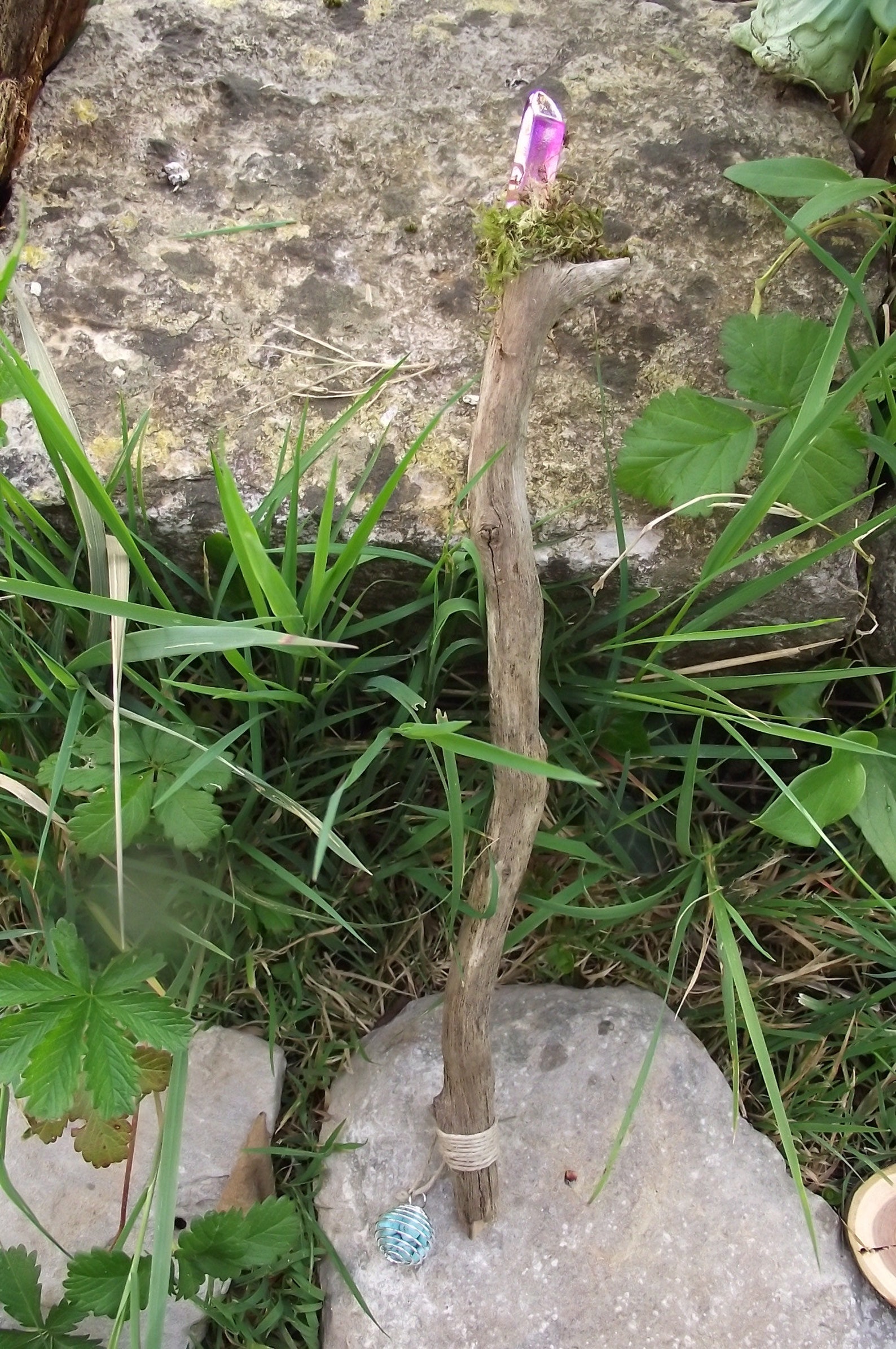 Daughter of the forest wand Elf wand Woodland magic Faery | Etsy