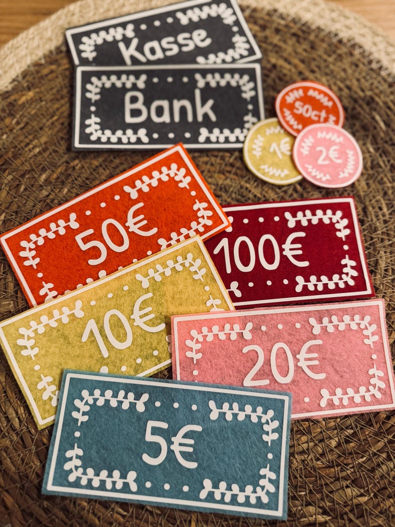 Play Money Bundle | DIY | Plotter File | SVG Bundle | Digital Download ...