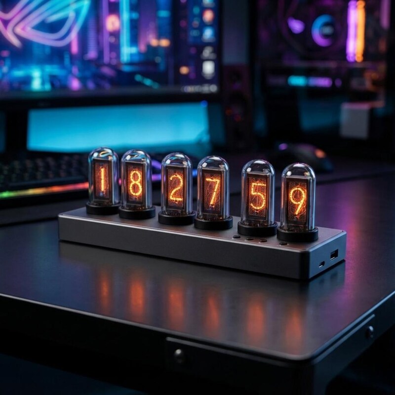 Nixie Tube Light Clock - Etsy