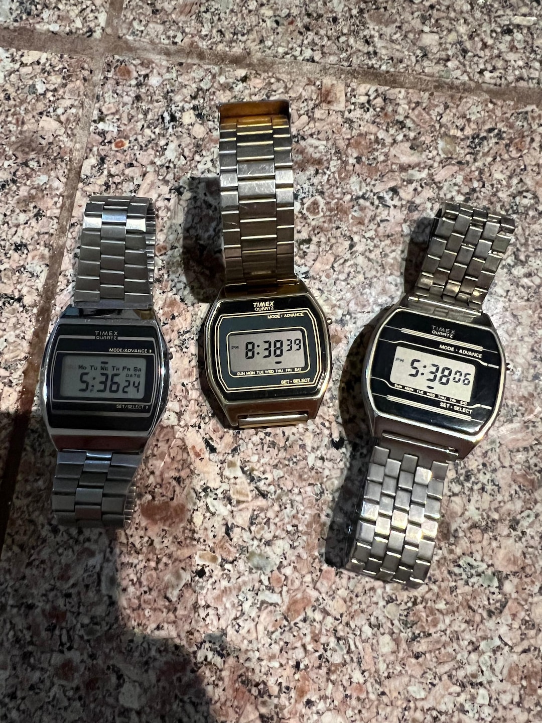 Lot of 3 1980’s Timex Digital Watches - Etsy