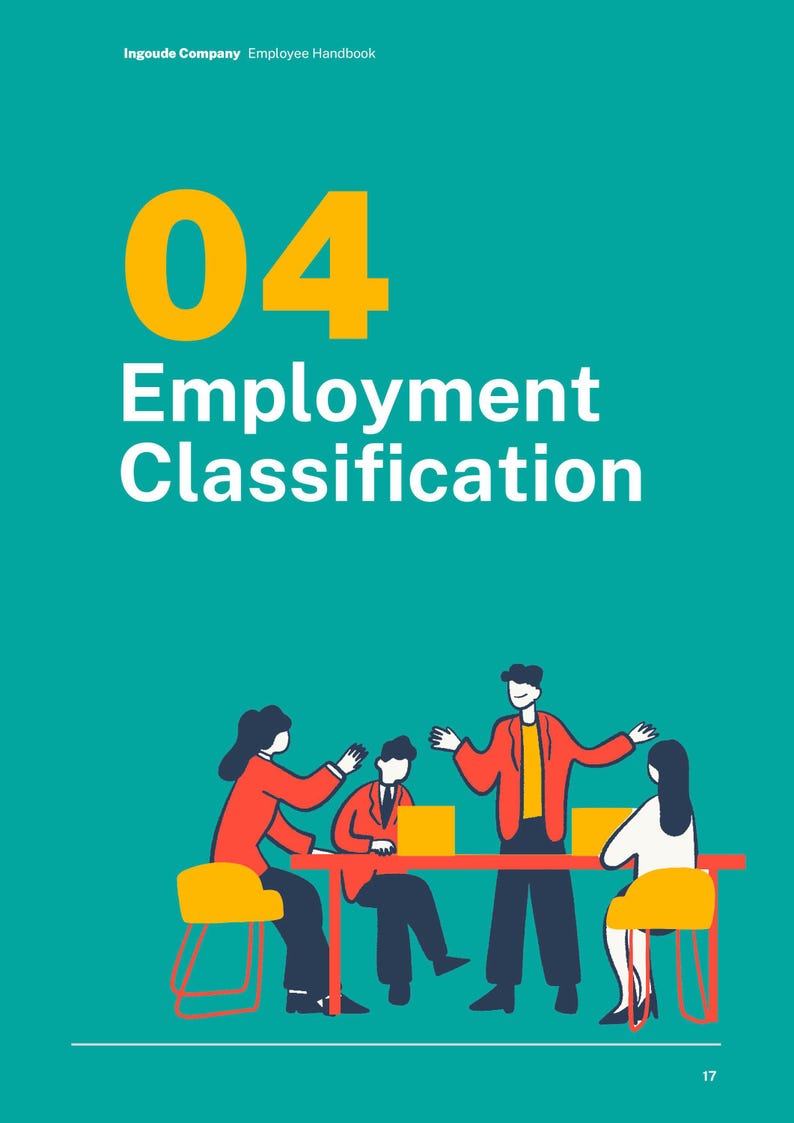 HR Handbook and Training Guide | New Hire Welcome Packet | Canva ...