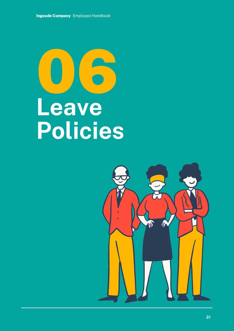 HR Handbook and Training Guide | New Hire Welcome Packet | Canva ...