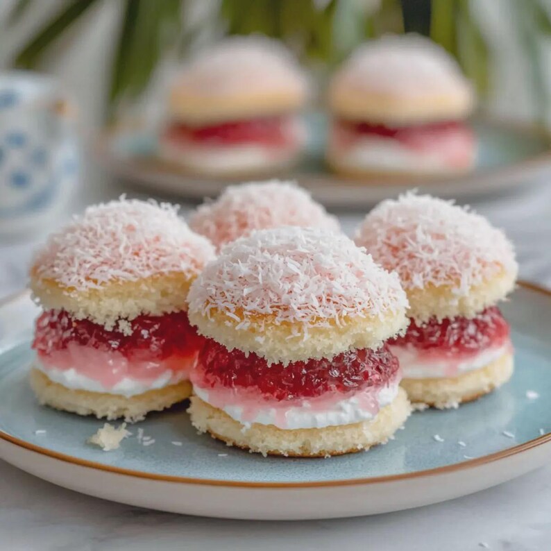 BEST RECIPE for Vintage Australian Pink Jelly Coconut Cakes Download ...