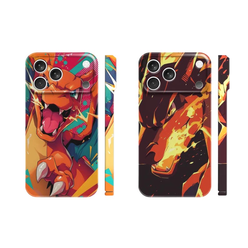 Charizard Pokémon Anime Phone Case | iPhone Samsung Galaxy Google Pixel ...