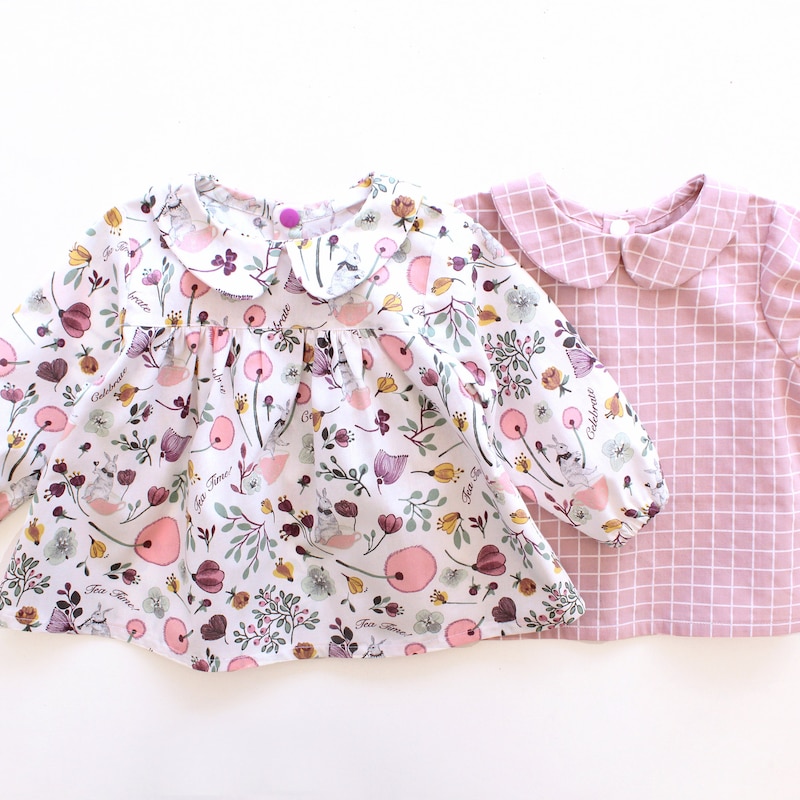 Girl Shirt Pattern - Etsy