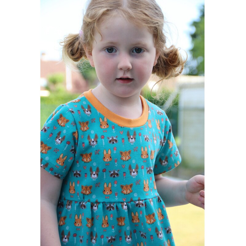 Girls Knit Dress Pattern - Etsy