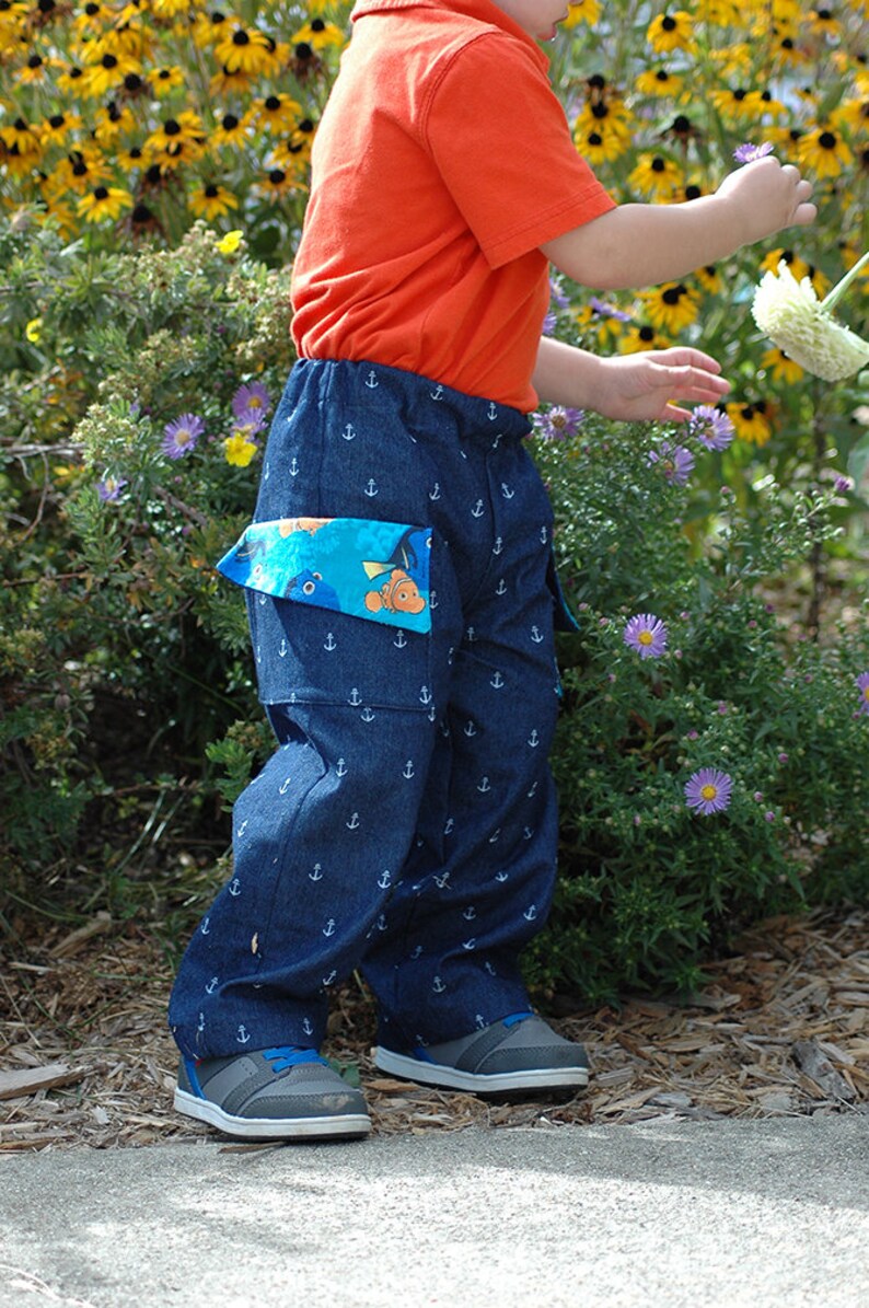 Children Pants pattern Pdf Boy Pants pattern Girl Pants | Etsy