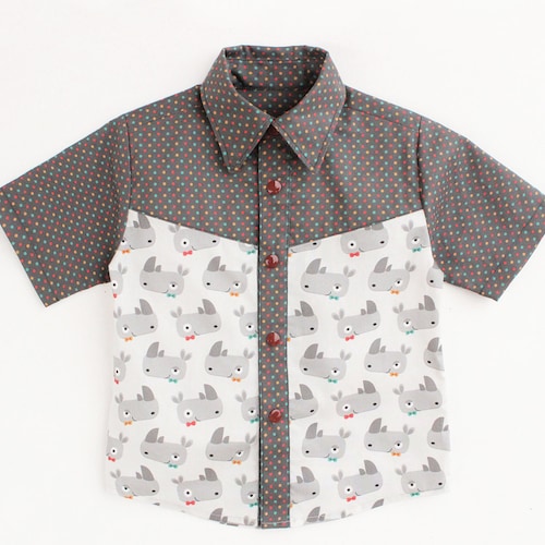 Baby Shirt/blouse Pattern Sewing Easy Toddler Baby Girl and - Etsy