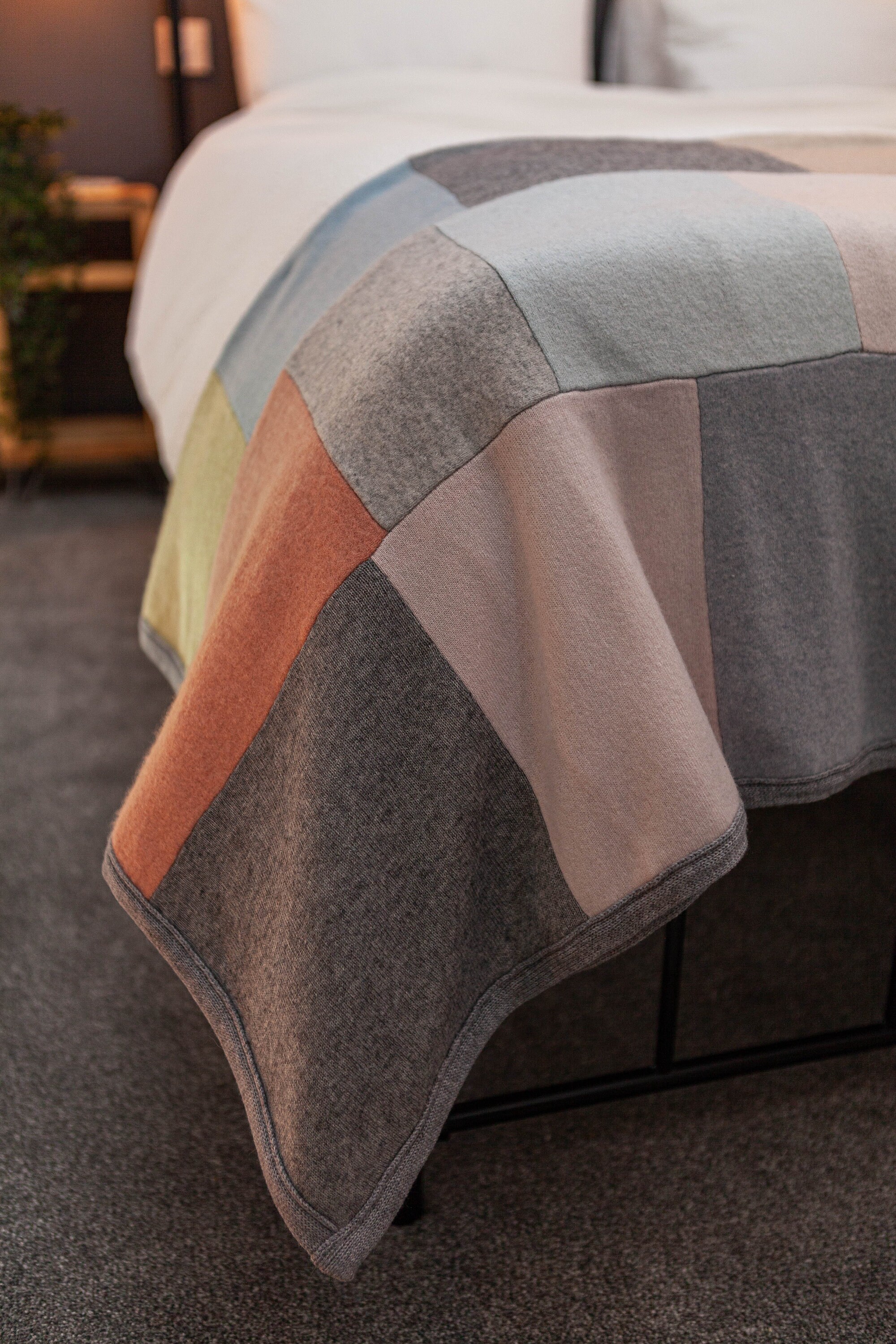 Cashmere Blanket Recycled Cashmere Blanket Large Cashmere Blanket ...