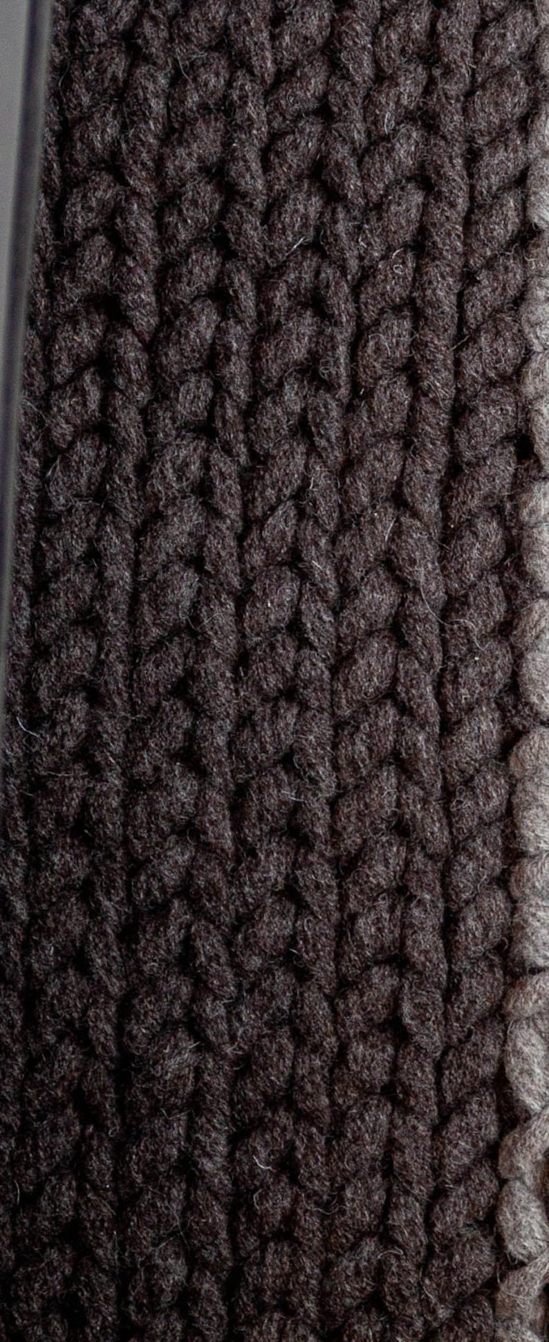 Rug Crochet Rug Mat Chunky Cream Pure Wool Rug Wool Rug Cream Rug Wool ...