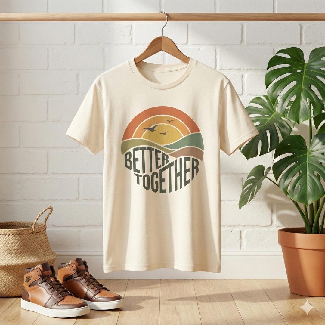 Better Together Shirt, Retro Couple T-shirt, Matching Honeymoon Outfits ...
