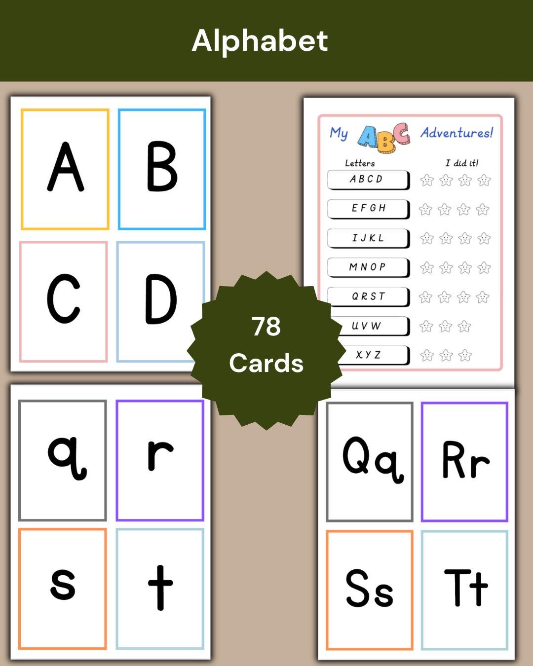 576 Toddler and Preschool Flashcards Mega Bundle | 13 Sets Early ...