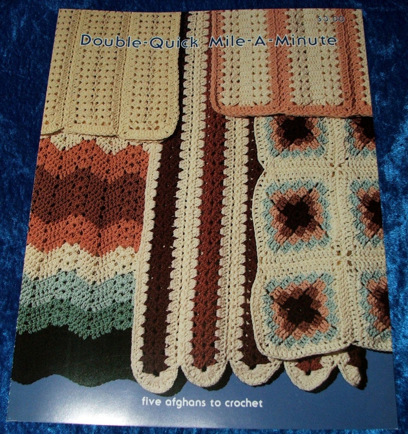 Lot 4 Beautiful Crochet AFGHAN PATTERN BOOKS by Jao - Etsy