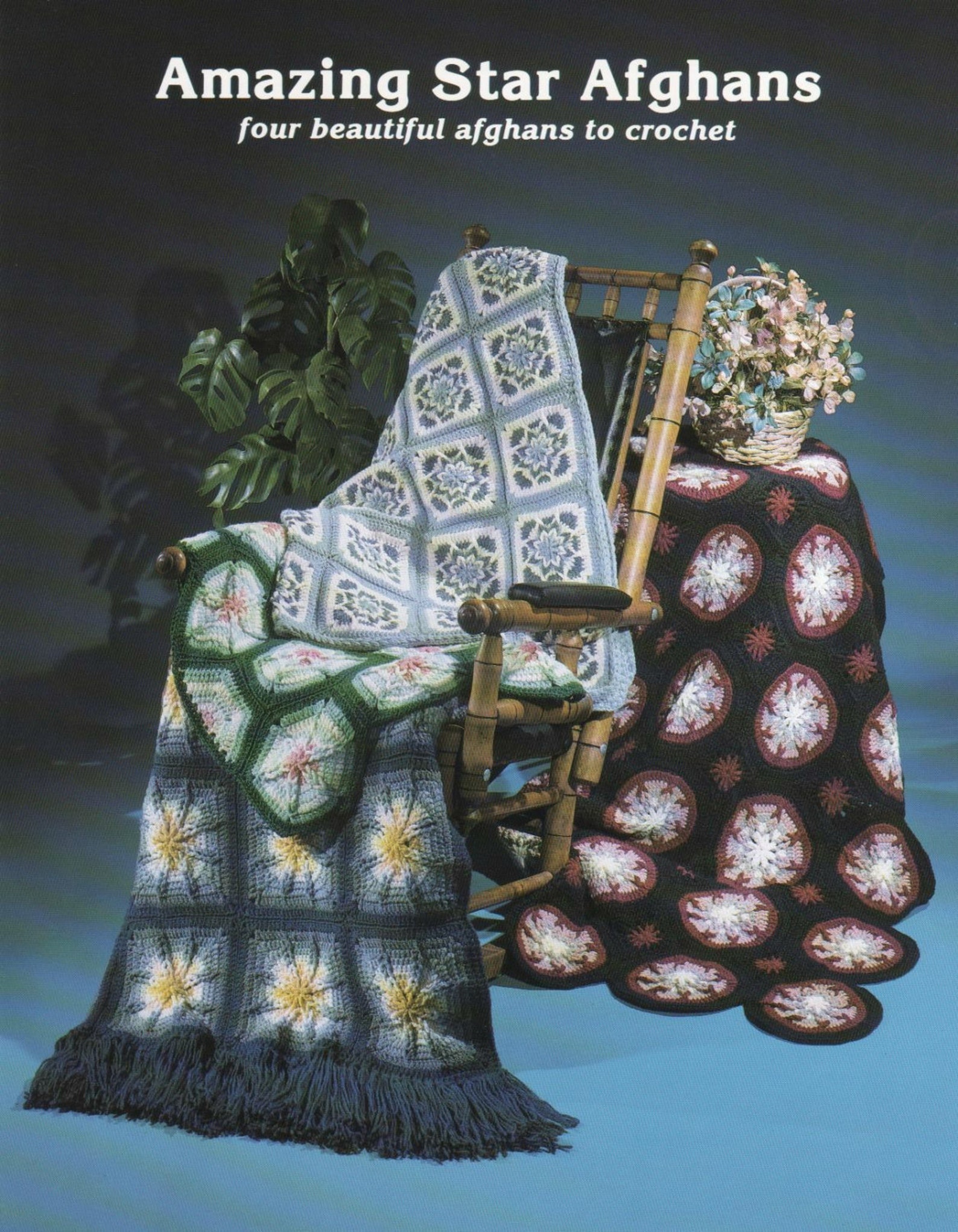 AMAZING STAR AFGHANS 4 Crochet Afghan Patterns Star - Etsy Canada