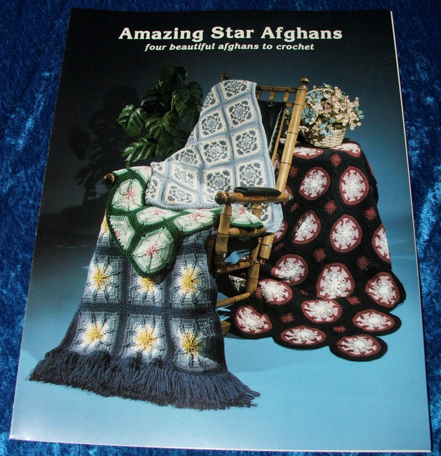 Lot 4 Beautiful Crochet AFGHAN PATTERN BOOKS by Jao - Etsy