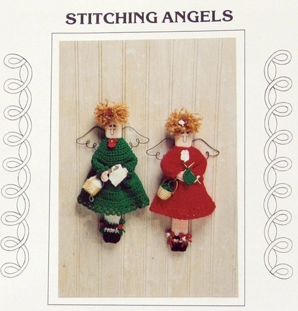 PDF Pattern STITCHING ANGELS to Knit and Crochet by Jao - Etsy
