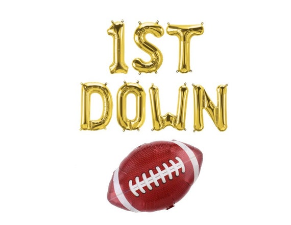 1st Down Birthday Party First Down Football Theme Birthday - Etsy