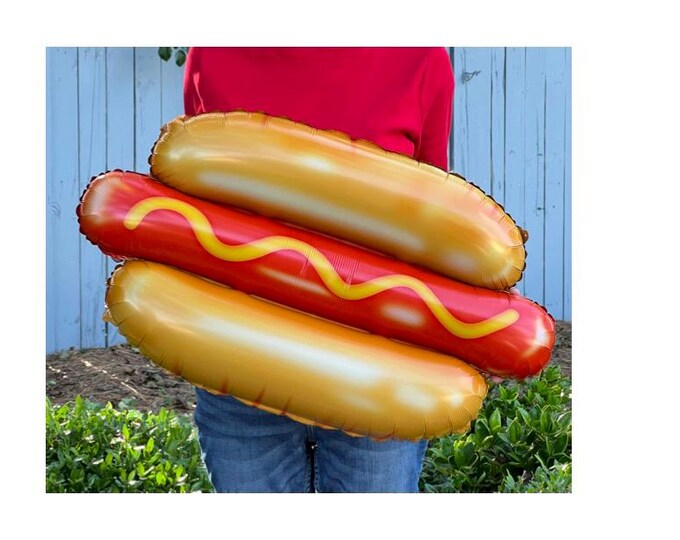 Hot Dog Balloon BBQ Cookout Weenies & Tinis Themed Party Grilling ...