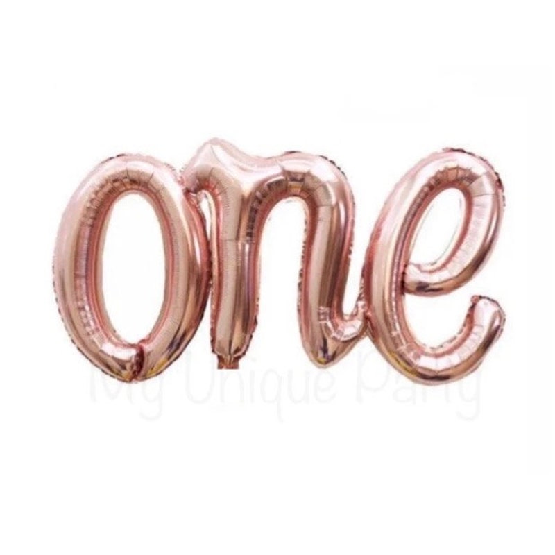 Cursive Balloon - Etsy