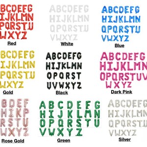 Custom Letter Balloons Small Letter Balloons Balloon Banner Birthday ...