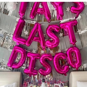 Custom Letter Balloons Small Letter Balloons Balloon Banner Birthday ...