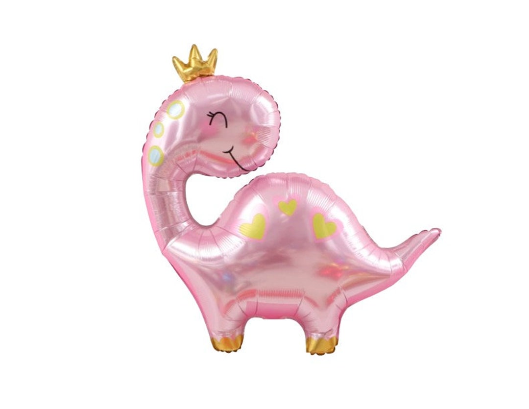 Pink Dinosaur Balloon Girl Dinosaur Party Babysaurus Baby Shower Kids ...