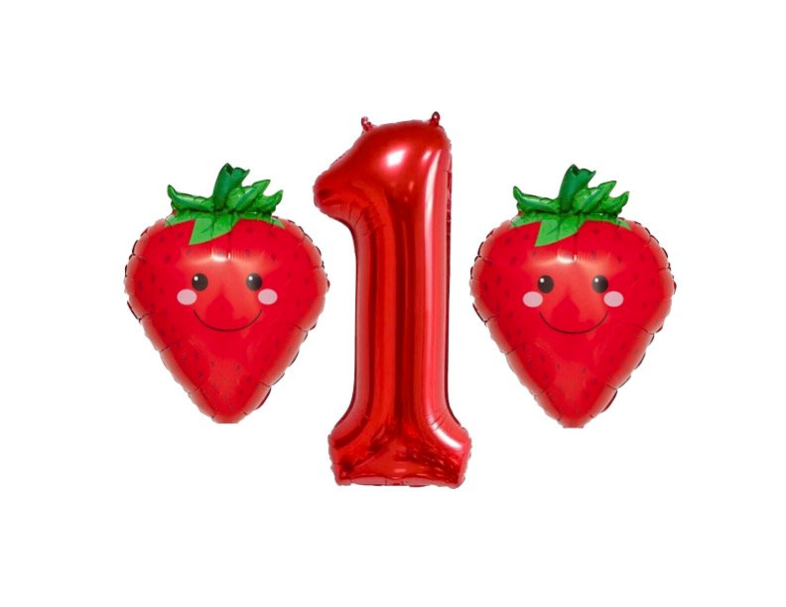 Berry First Birthday Decorations, 1st Birthday, Strawberry Balloon ...