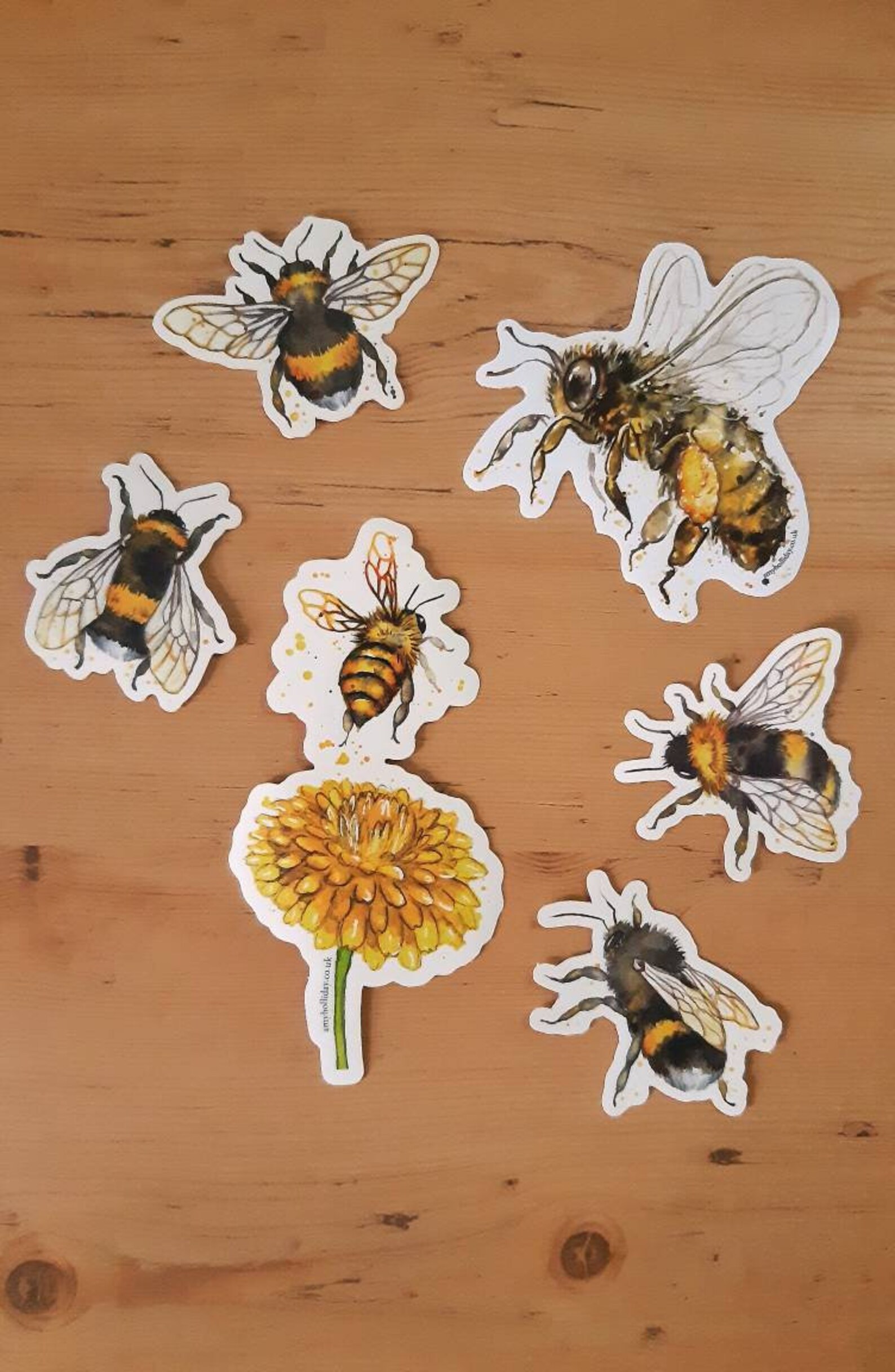 Pollen Pants Honey Bee 10cm Weatherproof Vinyl Sticker - Etsy