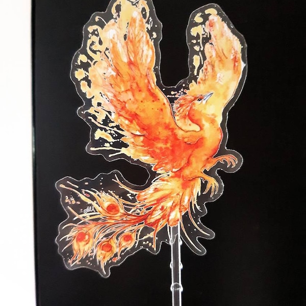 Phoenix Bird Patch - Etsy