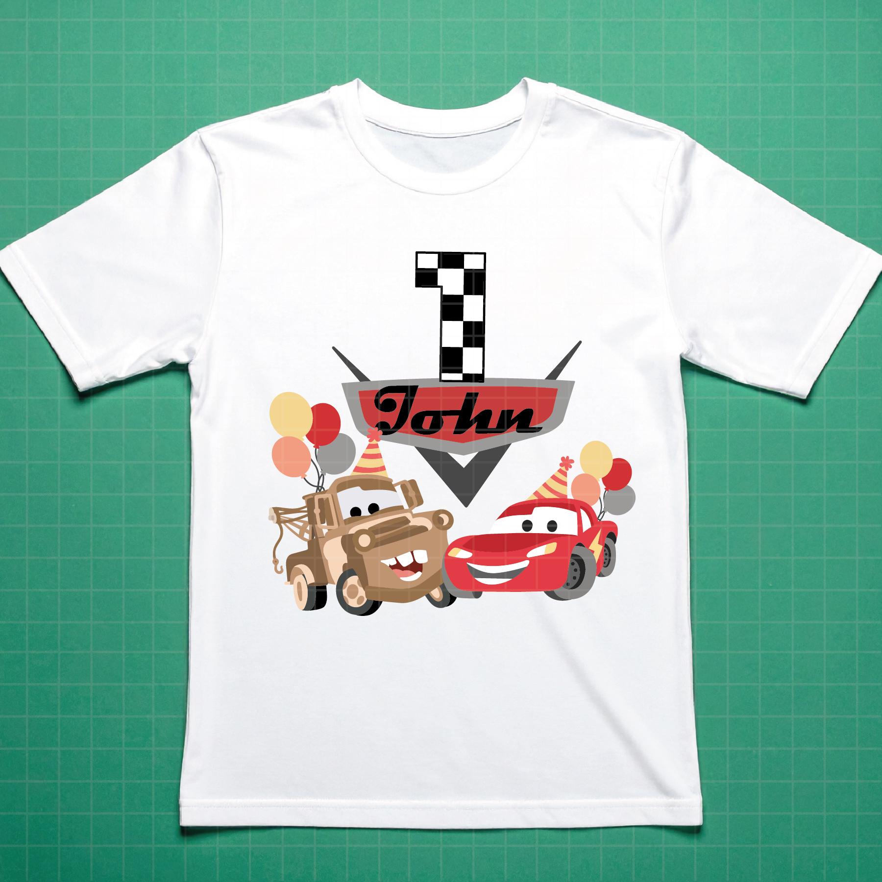 6097 - Cars Birthday Svg Bundle. Cricut. Lightning Mcqueen, Mater ...