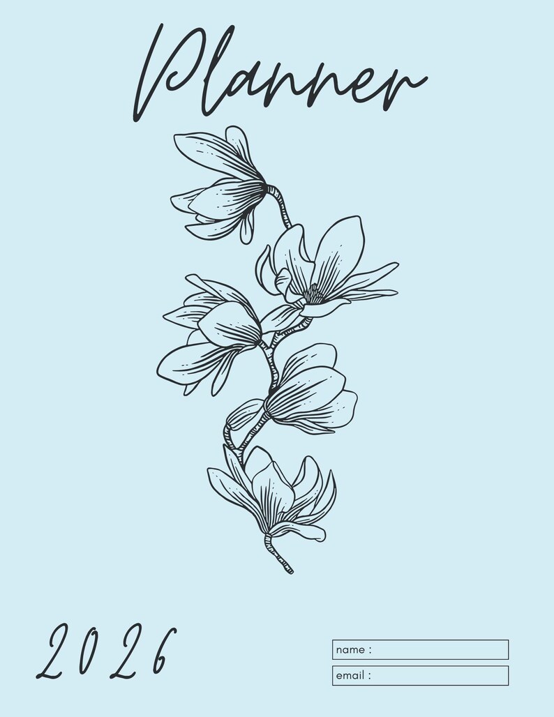 Minimalist 2026 Editable Planner| Good Notes Productivity Tool | Daily ...