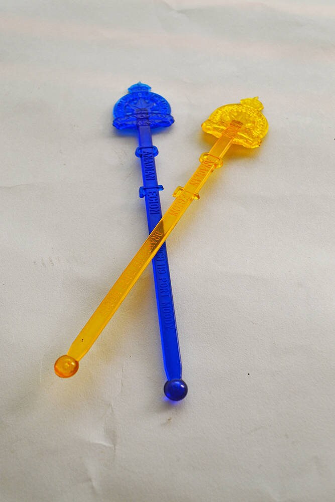Vintage Set of Two Royal Canadian Legion Swizzle Sticks in - Etsy