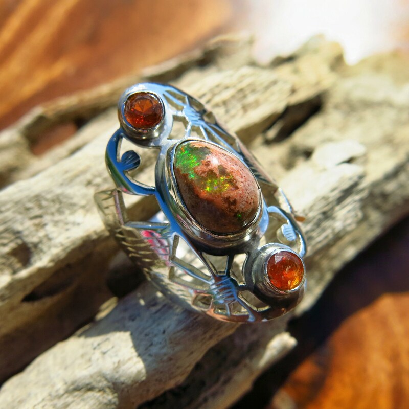 Sunset Ring - Etsy