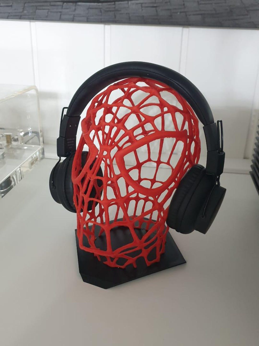 Spider Web Headphone Stand | 3D Printed Superhero Headset Holder ...