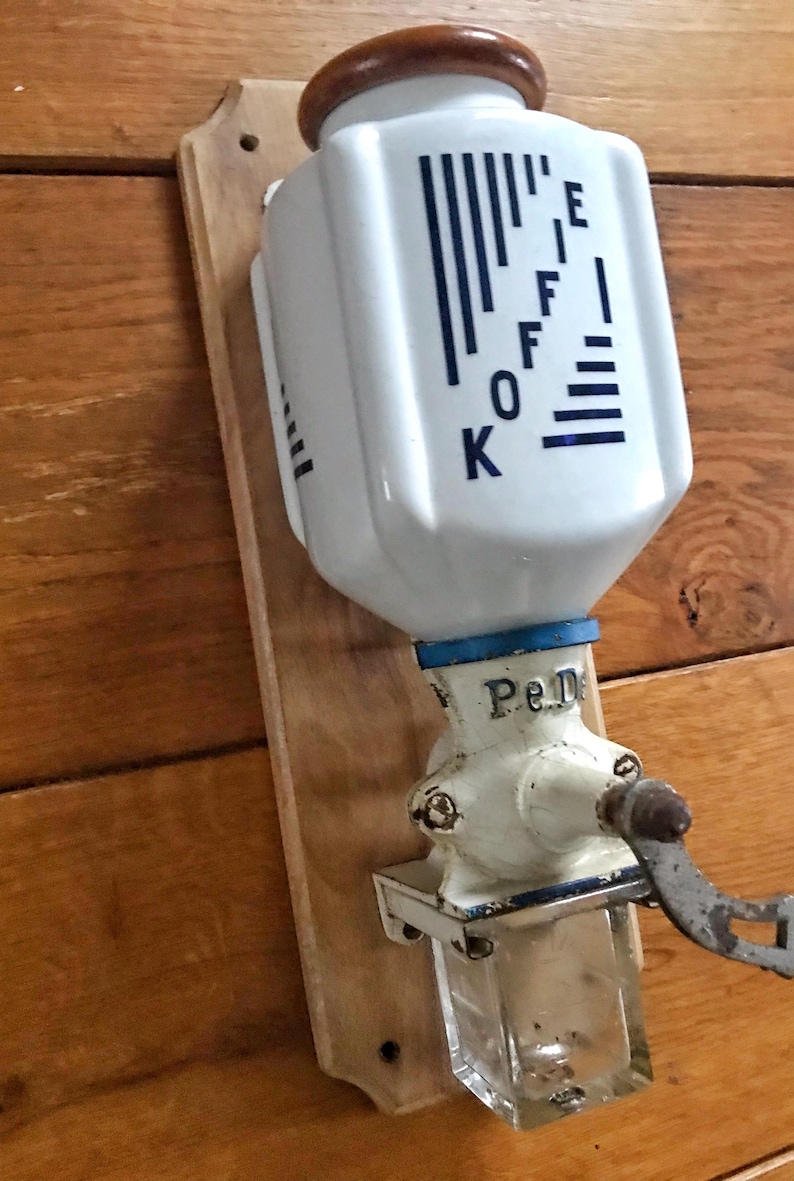 Vintage Dutch (holland) Coffee Grinder (peter Dienes Brand) From the ...