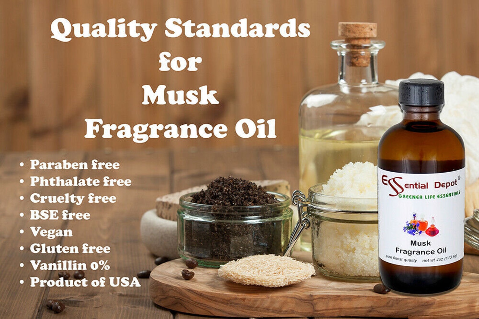 Musk Fragrance Oil 4 oz. | Etsy