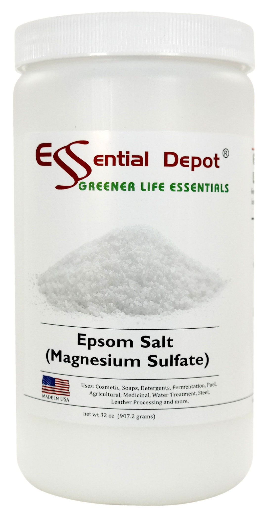 Epsom Salt - MAGNESIUM SULFATE - Mgso4 - 2 LBS - Etsy