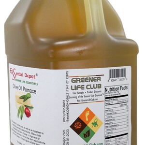 Olive Oil Pomace Grade Finest Quality 1 Gallon Food Safe - Etsy