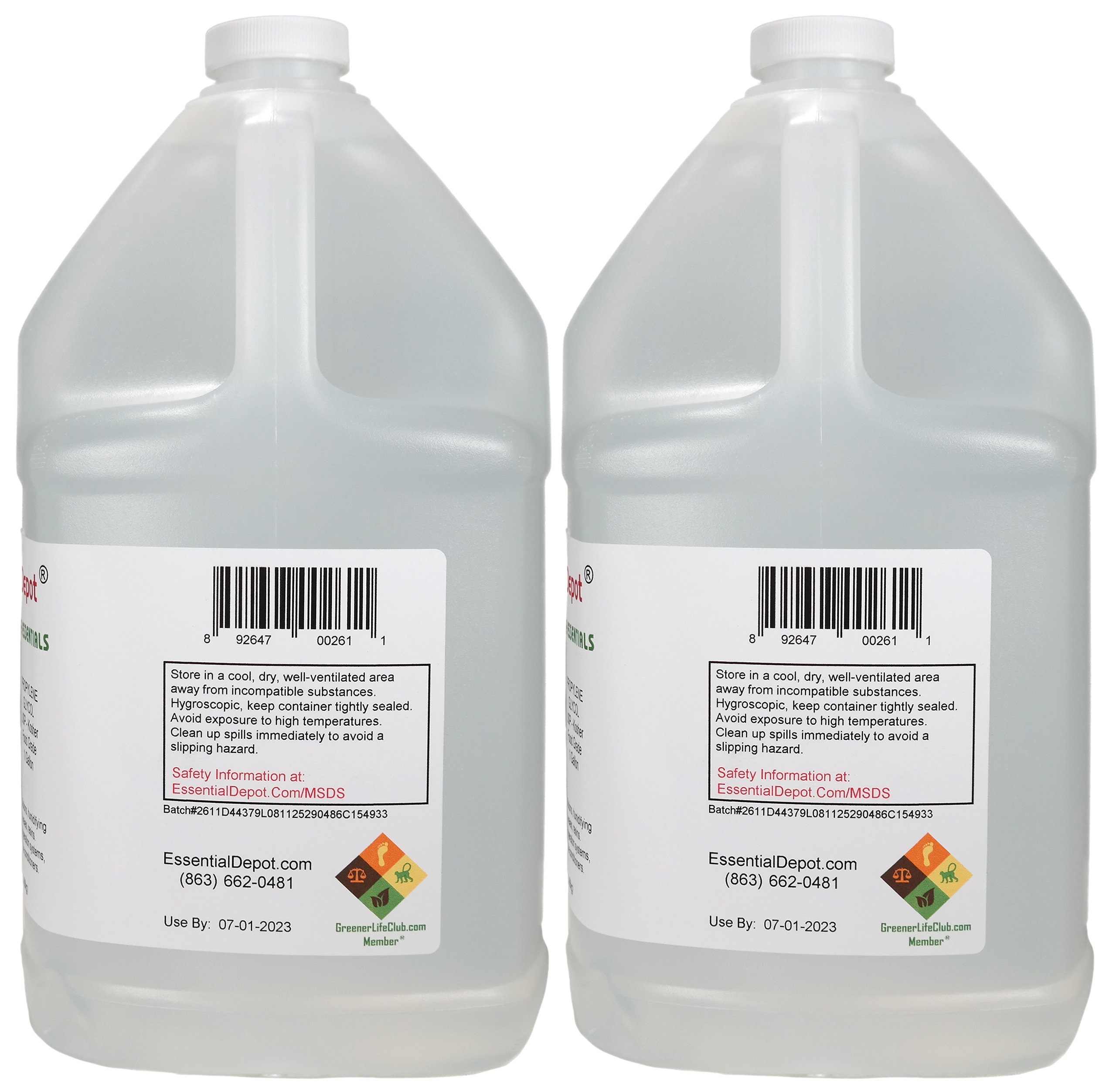 Propylene Glycol 2 Gallons 2 X 1 Gallon Containers FREE - Etsy