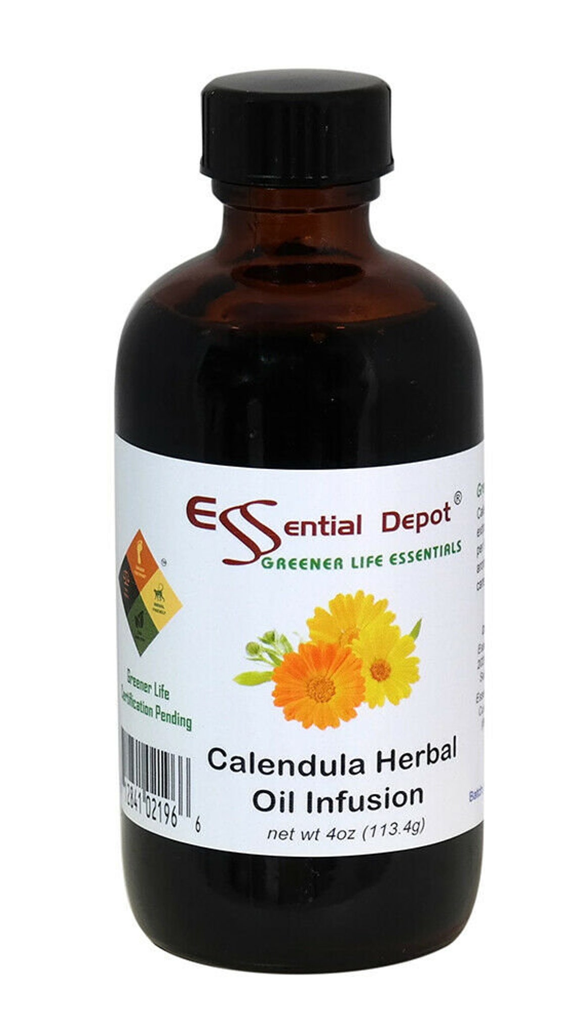 Calendula Herbal Oil Infusion 4 Oz. - Etsy