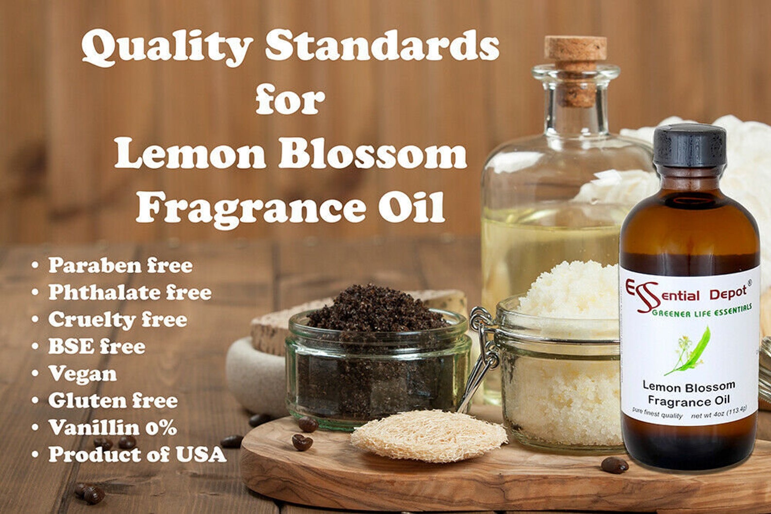 Lemon Blossom Fragrance Oil 4 oz. | Etsy