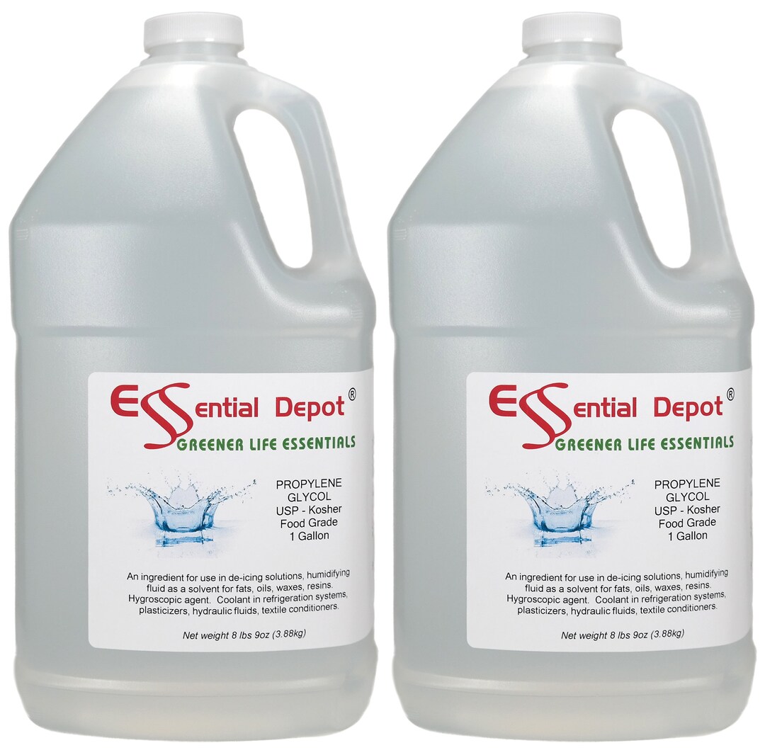 Propylene Glycol - 2 Gallons - 2 X 1 Gallon Containers - FREE US ...
