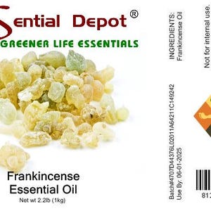 Frankincense Essential Oil - 1 Kg. - Approx 2.2 Lbs. - Etsy