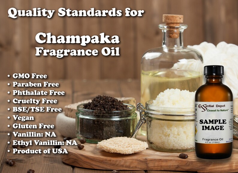 Champaka Fragrance Oil 4 Oz. Also Known as Nag Champa - Etsy