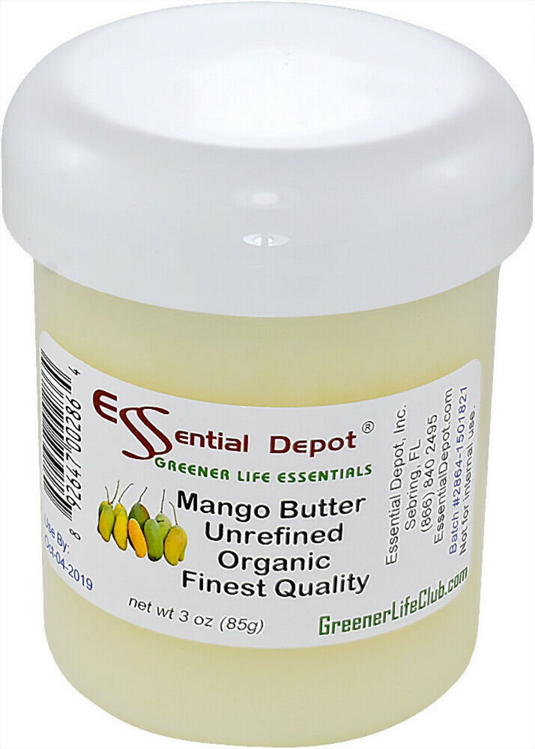 Organic Mango Butter 3 Oz. - Etsy