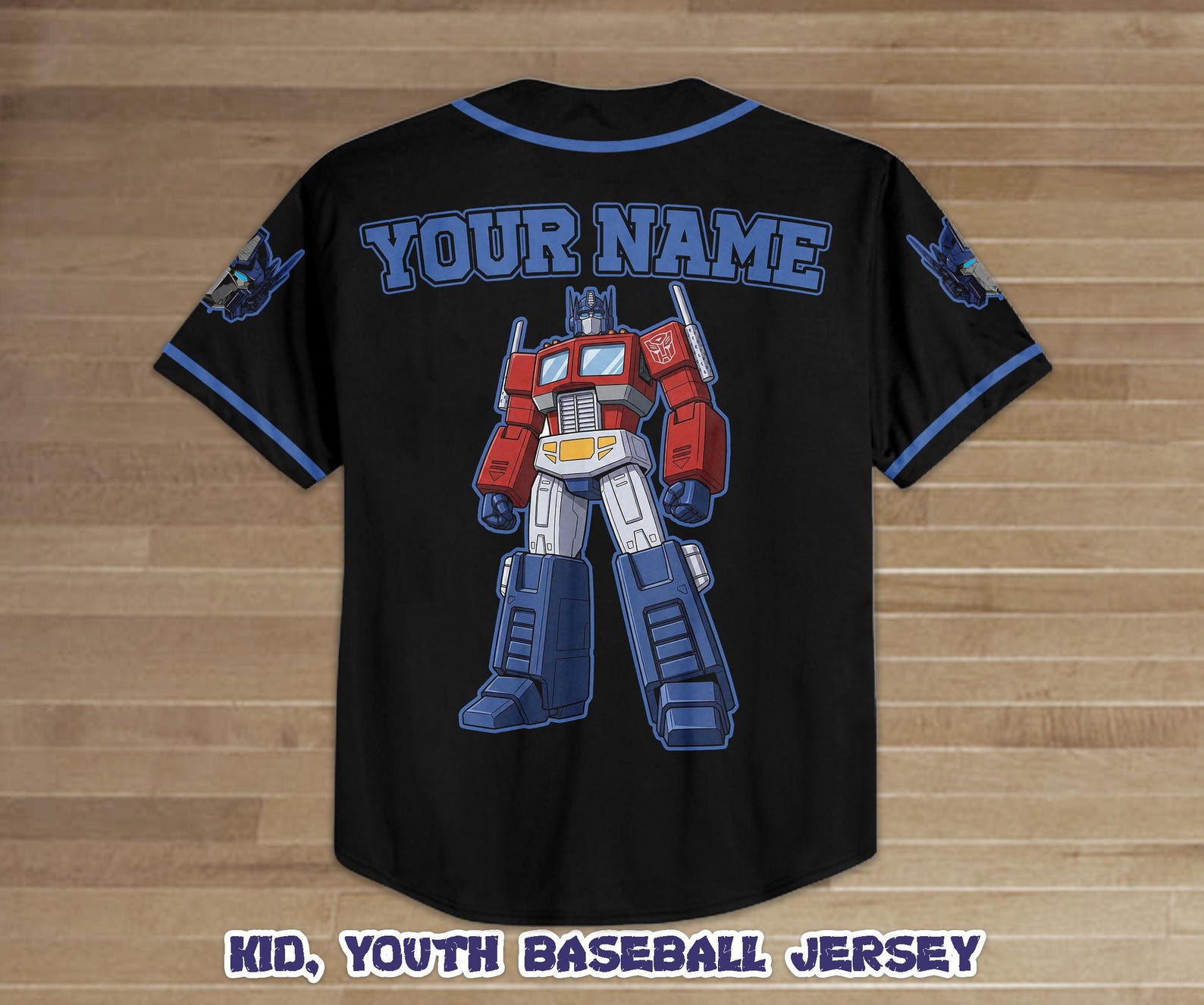 Custom Transformers Optimus Prime Baseball Jersey, Autobots Fan Gift - Etsy