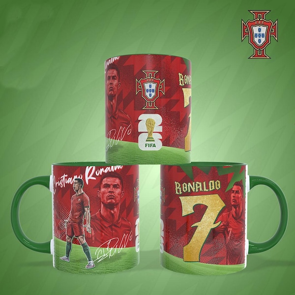 Mugs Ronaldo - Etsy